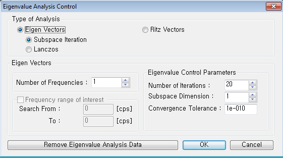 Response Spectrum Load Cases